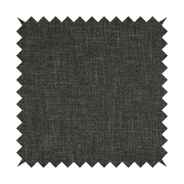Rafal Modern Chenille Fabric Black Colour Upholstery Fabrics – Yorkshire Fabric Shop