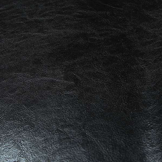 Faux Leather Bicast Black Colour Heritage Aged Effect Look Upholstery ...