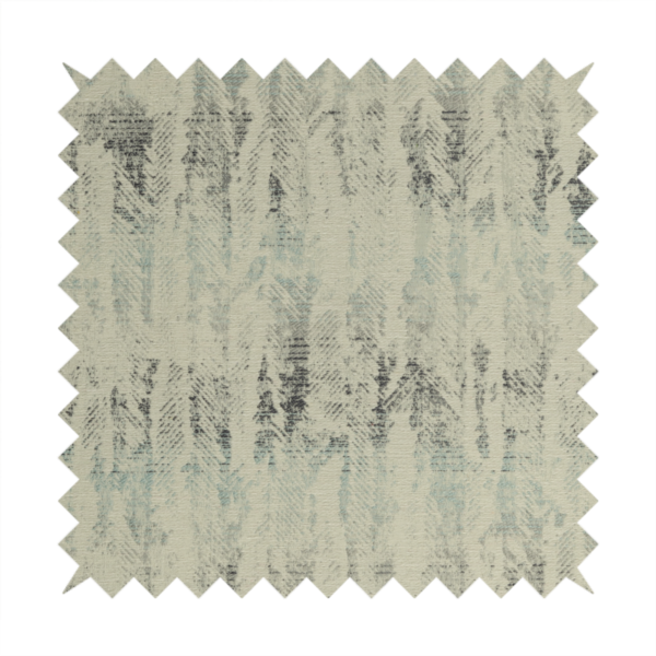 Budapest Herringbone Pattern Blue Colour Upholstery Fabric CTR-2348 ...