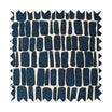 Blue Cream Stones Pattern In Soft Chenille Upholstery Fabric JO-32 ...