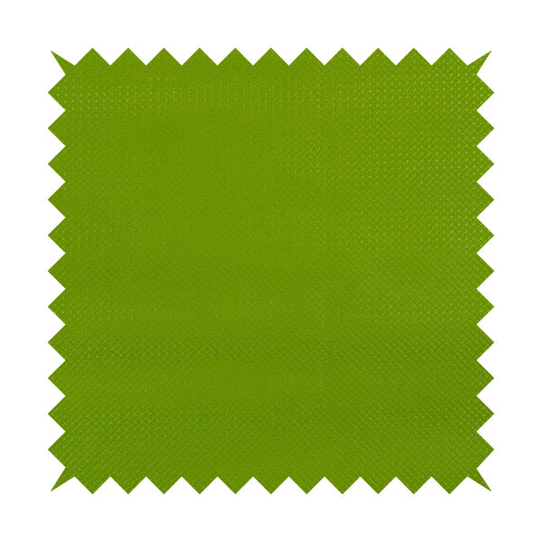Lattice Quilted Textured Faux Leather Lime Green Vinyl Upholstery Fabr ...